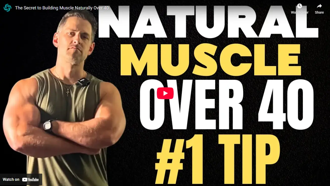 The Secret to Building Muscle Naturally Over 40 | EFX Sports